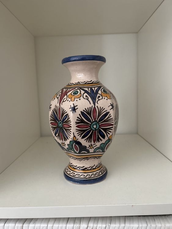 Schöne vase - handgemalt | Kaufen auf Ricardo