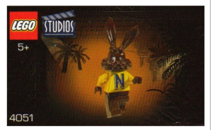 Lego 4051 Minifigure Quicky the Bunny - Nesquik polybag (Neu und ...