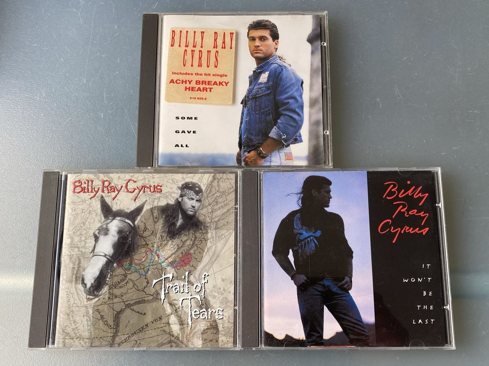 Billy Ray Cyrus 3 CD-Alben (Gebraucht) in Oberried für CHF 4 – mit ...