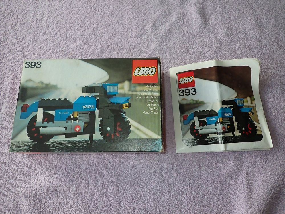 alter Lego Originalkarton 393 Norton (Gebraucht) in Geroldswil für CHF ...