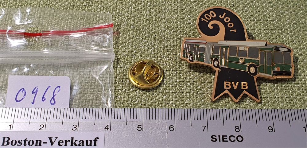 O968 - Pin Basel Basler Verkehrsbetriebe BVB - Bus Nr. 721 (Gebraucht) in Reinach BL für CHF 1.5 ...