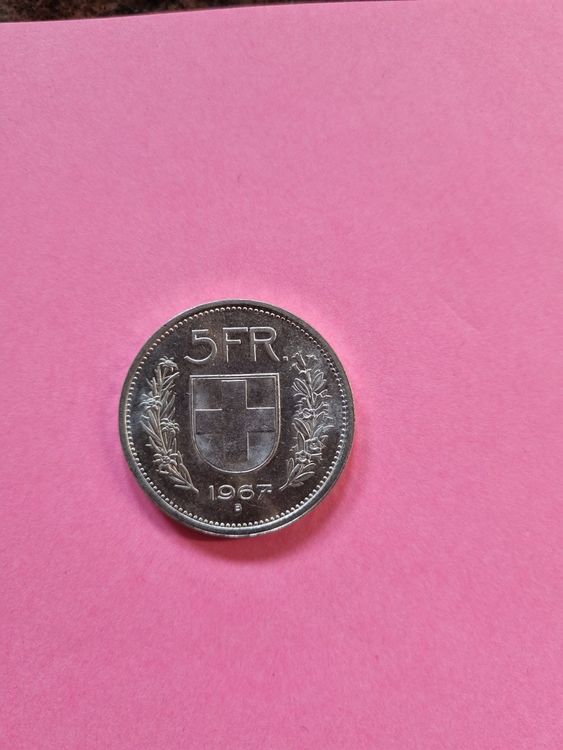 5.-Franken 1967 | Kaufen auf Ricardo