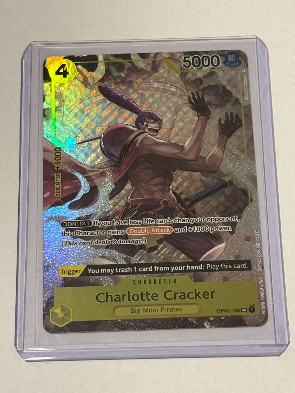 Charlotte Cracker OP03-108 V.2 – One Piece TCG – NM (Gebraucht) in ...