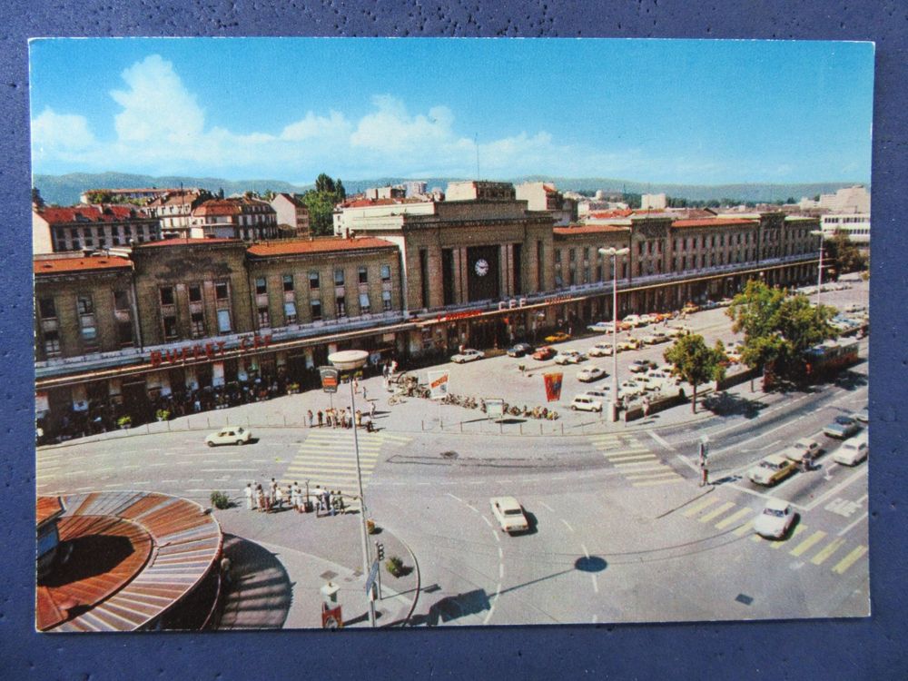 GENEVE GARE DE CORNAVIN CFF SBB FFS AUTOS 1976 (Gebraucht) in Ettingen ...