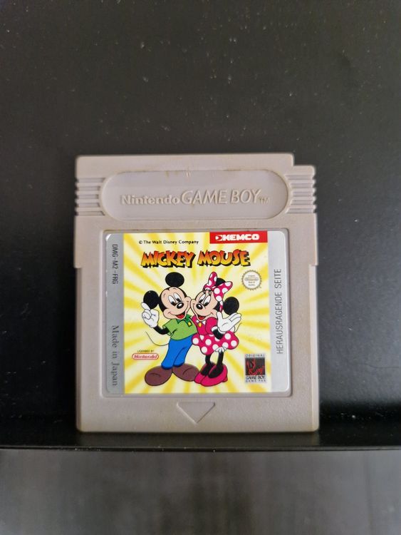 Mickey Mouse - Game Boy - Spiel - Modul (Gebraucht) in Rüfenacht BE für ...