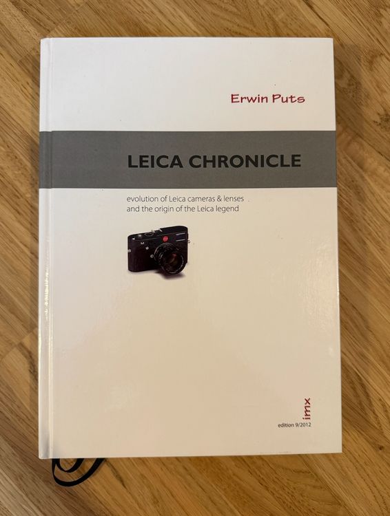 Leica Chronicle by Erwin Puts (Gebraucht) in Zürich für CHF 75 – mit ...