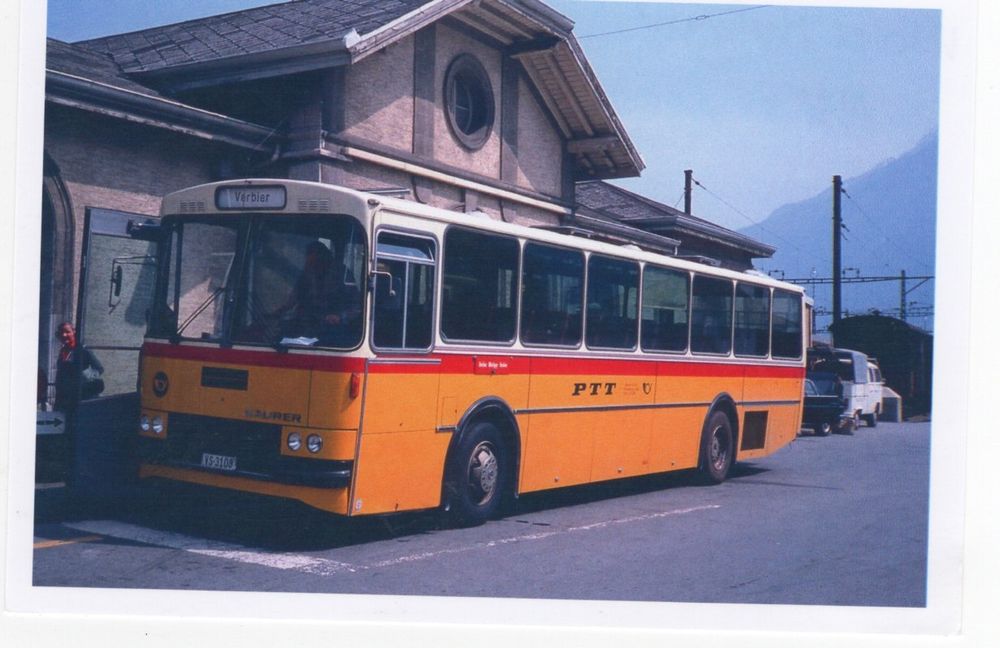 Postauto Martigny Verbier Foto ca. 10x15cm (Gebraucht) in Rapperswil SG ...