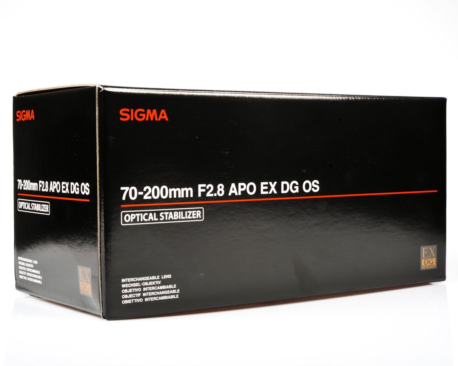 Sigma 70-200mm f/2.8 APO EX DG OS HSM- Nikon (Neu (gemäss Beschreibung ...