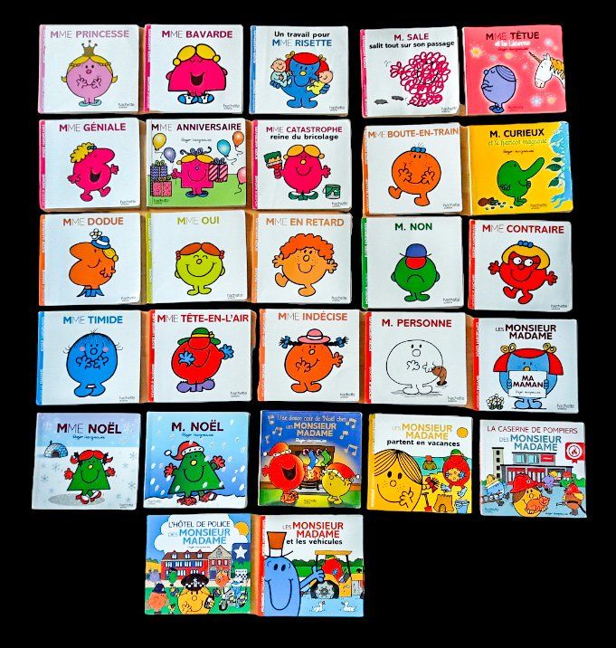 27 x Monsieur Madame Roger Hargreaves | Kaufen auf Ricardo