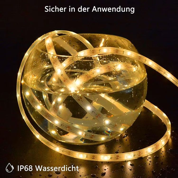 💡 *SOLAR* LED Strip with Remote - Outdoor - IP68 (Gebraucht) in Zürich ...