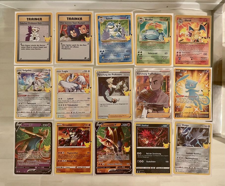 Pokémon Karten Sammlung Celebrations vollständig (Gebraucht) in Bern ...