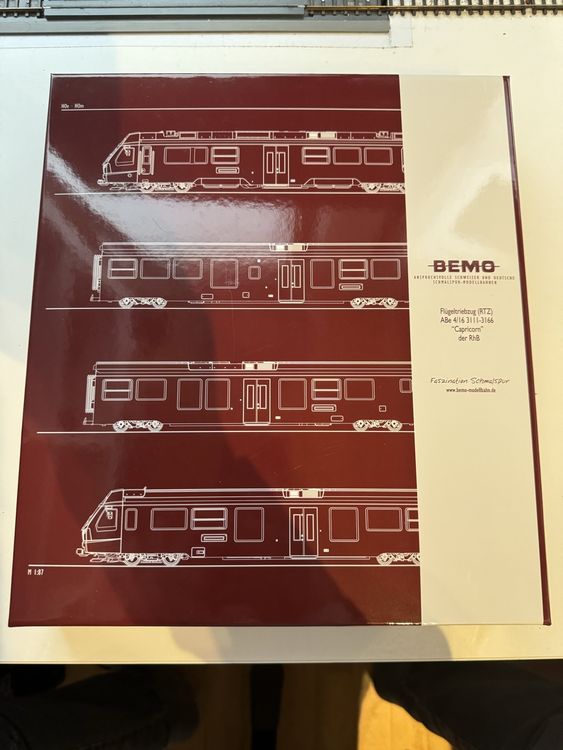 Bemo RhB ABe 4/16 3133 Capricorn Piz Palü 7245113 (Neu und ...