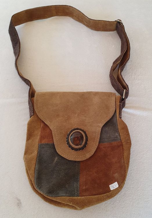 NEUE Leder-Tasche mit Bernstein | Kaufen auf Ricardo