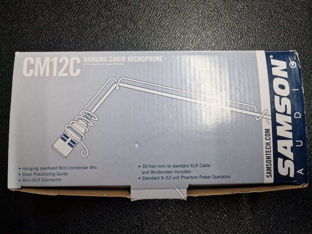 Samson CM12C-Hängendes Chormikrofon (Gebraucht) in Chur für CHF 35 ...