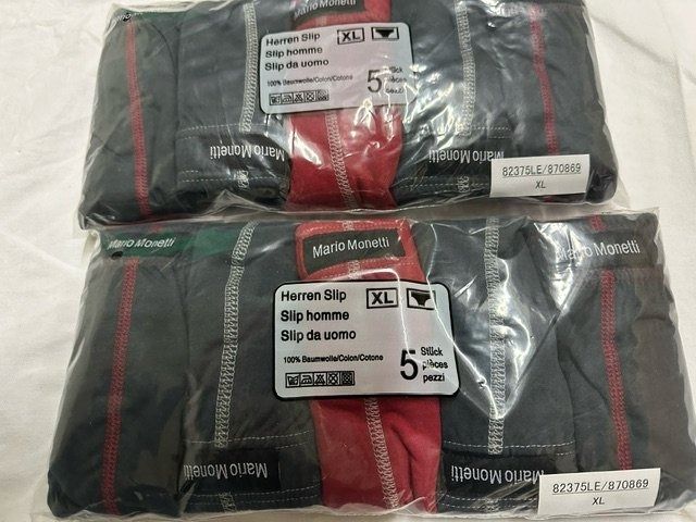 10 STÜCK HERREN SLIP MARIO MONETTI XL ORIGINALVERPACKT (Neu und ...