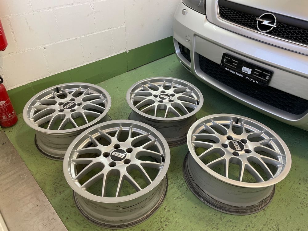 4x BBS RX 255 Opel Astra G OPC 7.5 x 17 5x110 ET47 (Gebraucht) in ...