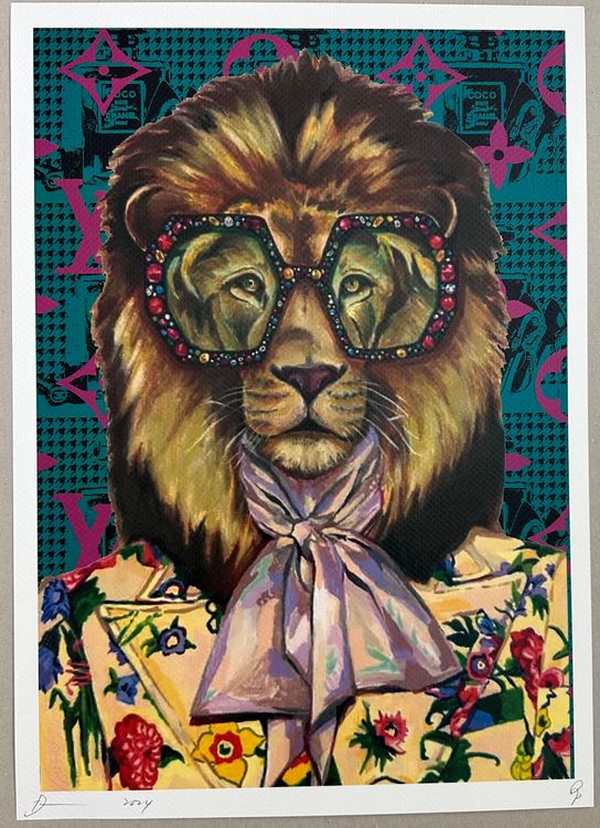 Death: Fashion Lion King, signiert (Neu (gemäss Beschreibung)) in ...