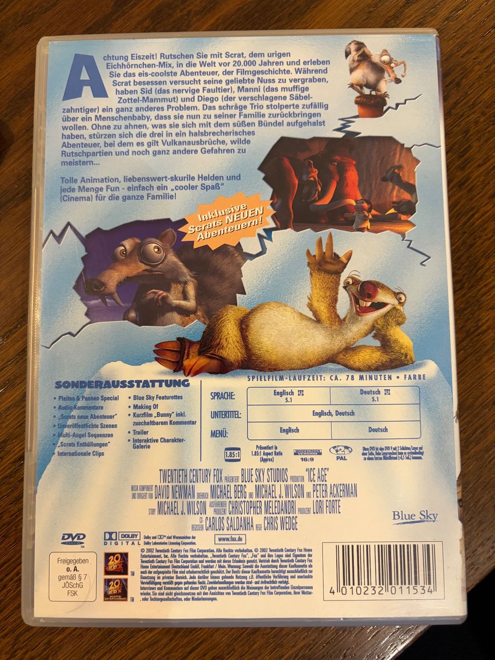 Ice Age DVD - Otto spricht Sid konnte nicht getestet werden (Gebraucht ...