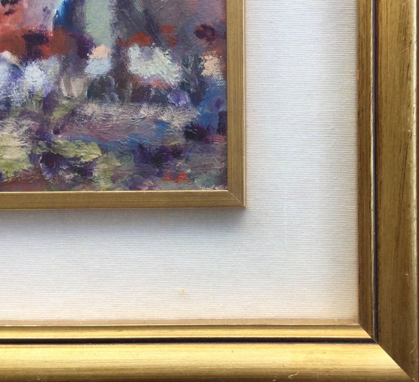 Luigi DIAMANTE (1904-1971) Abstrakte Gemälde Monogrammiert | Kaufen auf Ricardo