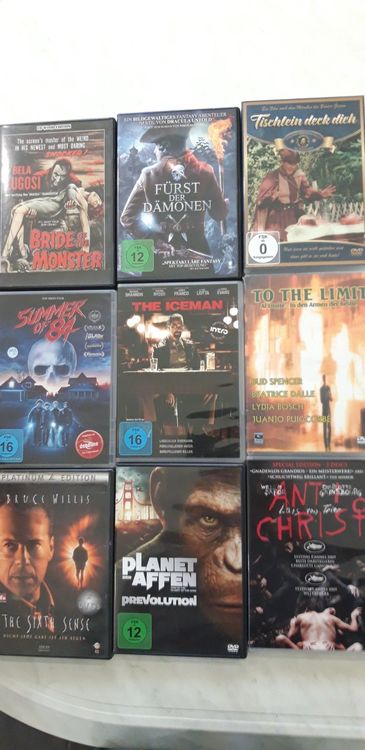 45 DVD Filme (Gebraucht) in Müntschemier für CHF 40 – mit Lieferung auf ...