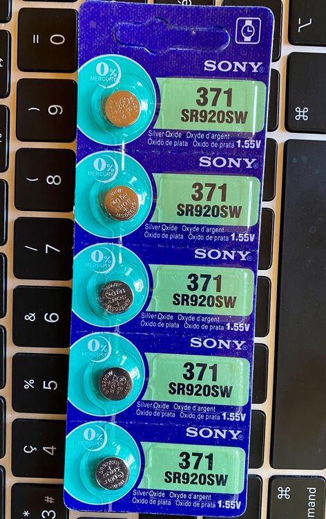 Sony SR920SW 1.55 V knopfbatterie (Neu und originalverpackt) in Chur ...