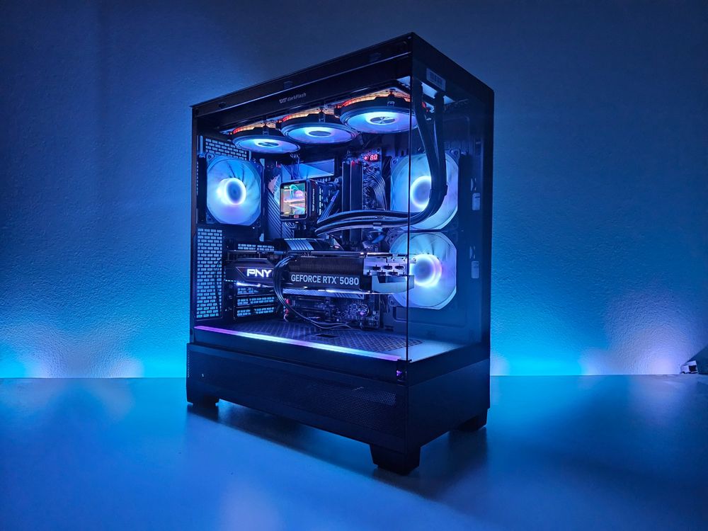 Gaming PC UltraNode🫵Intel i9 6GHz + RTX 5080 | 32GB DDR5 (Neu und ...