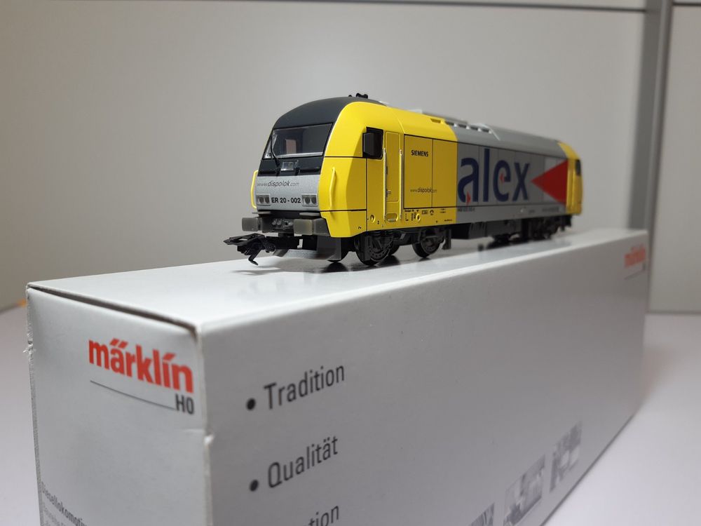 M rklin 36848 Diesellok Baureihe ER20 Alex Digital Neu gem ss
