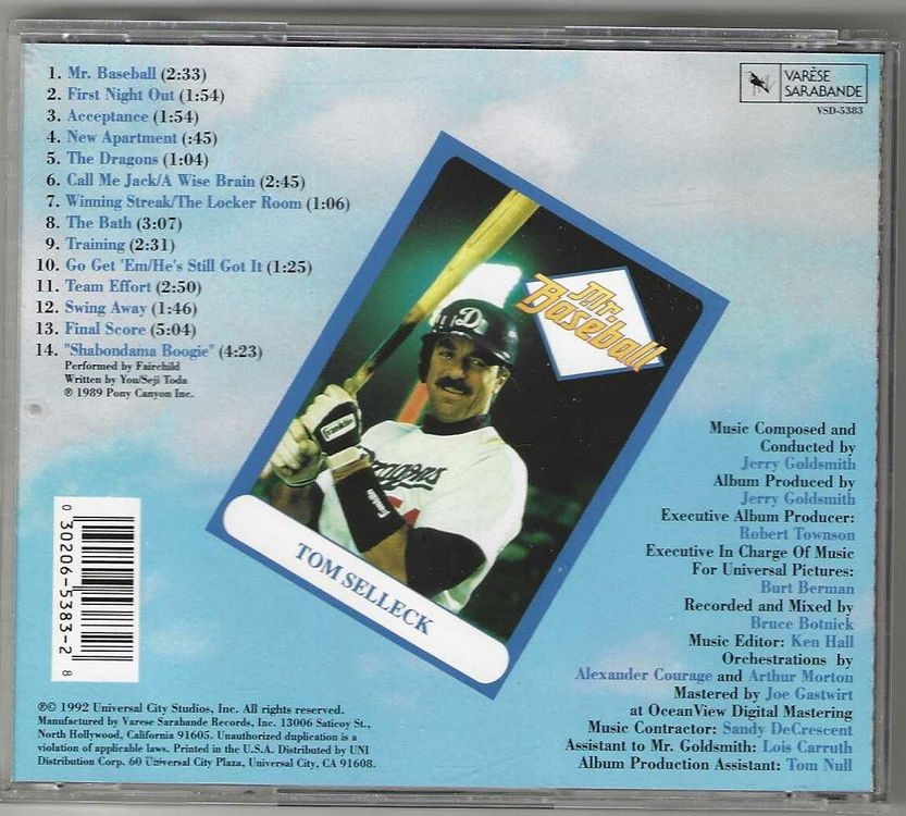 Jerry Goldsmith - Mr. Baseball (Gebraucht) in Genève für CHF 12.5 – mit ...