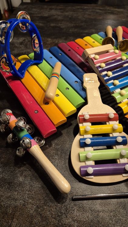 Musikinstrumente Set für Kinder (Gebraucht) in Reinach BL für CHF 10 ...