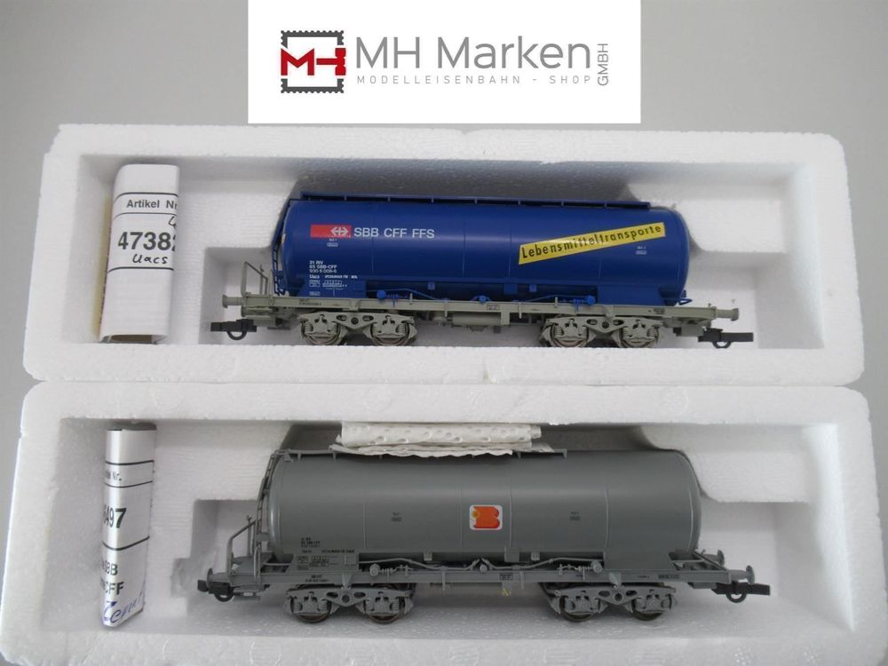 Roco 46497 + 47382 SBB Kesselwagen DC H0 (Gebraucht) in Basel für CHF ...