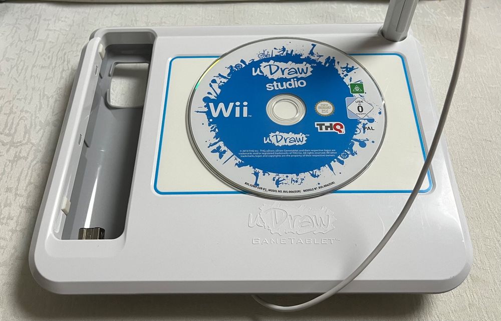 uDraw Studio inkl. uDraw Gametablet - Nintendo Wii (Gebraucht) in ...