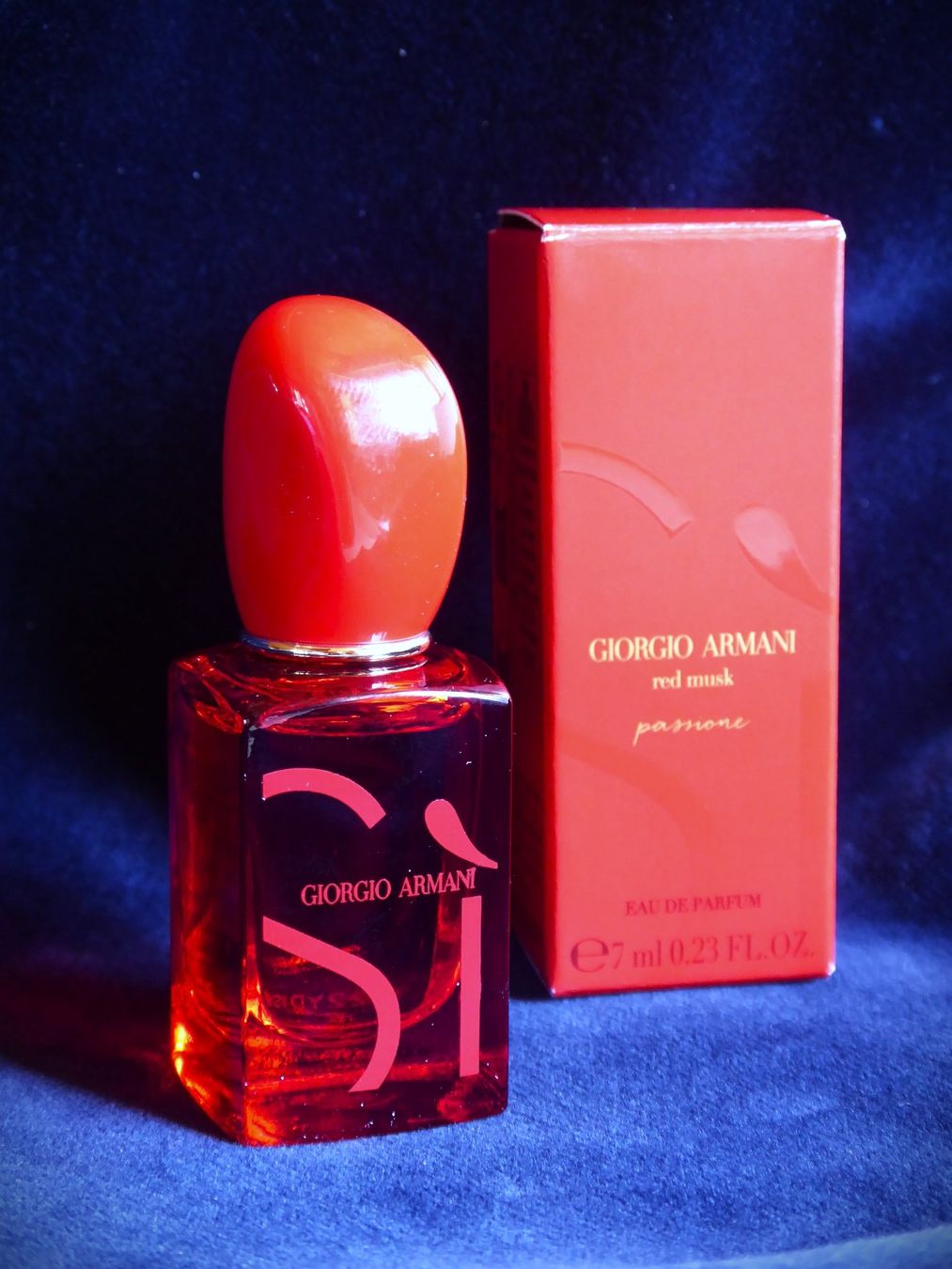 🌹Giorgio Armani Sì Passione Red Musk - EdP - 7 ml Neu 🌹 (Neu und ...