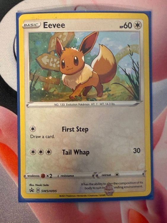 Eevee SWSH095 Black Star Promo Pokemon | Kaufen auf Ricardo