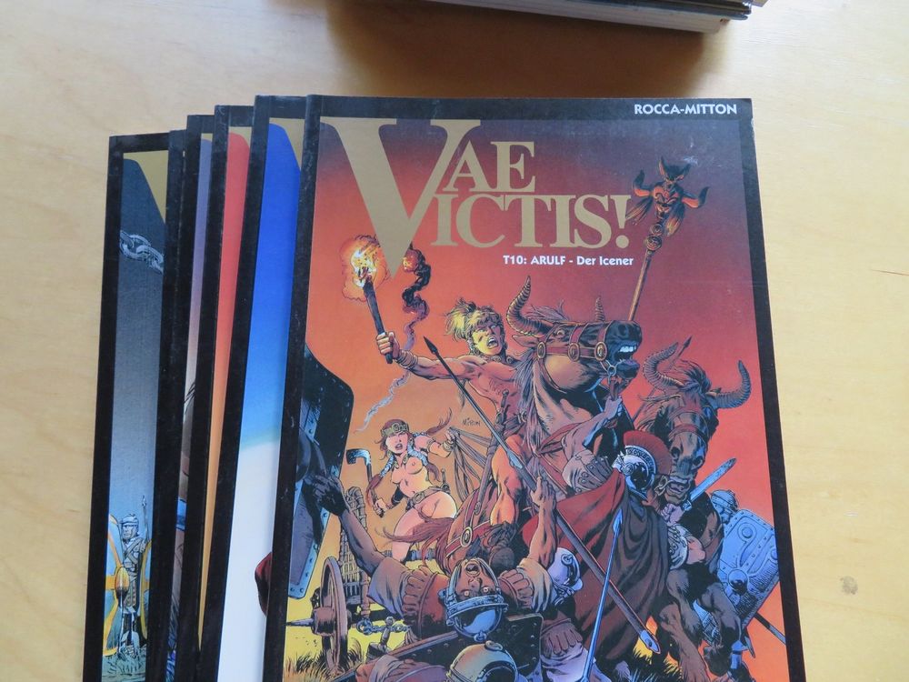 Vae Victis! 6 Stk Arulf - Der Icener Rocca Mitton Kult Comic (Gebraucht ...