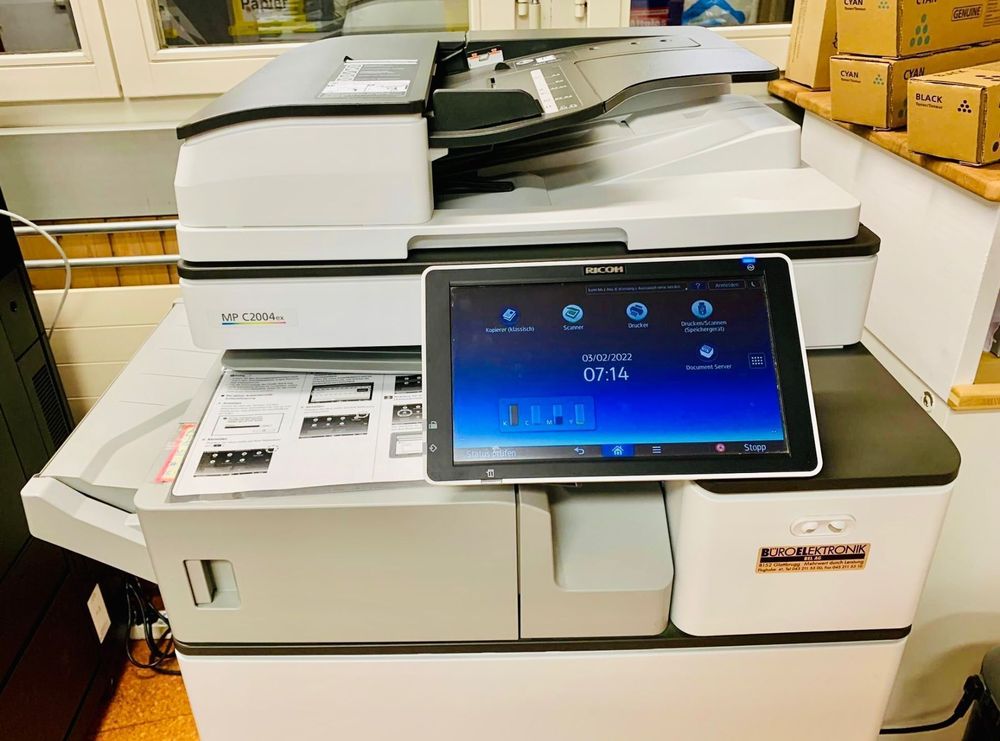 RICOH MP C2004ex inkl. Toner (Gebraucht) in Brütten für CHF 899 – nur ...