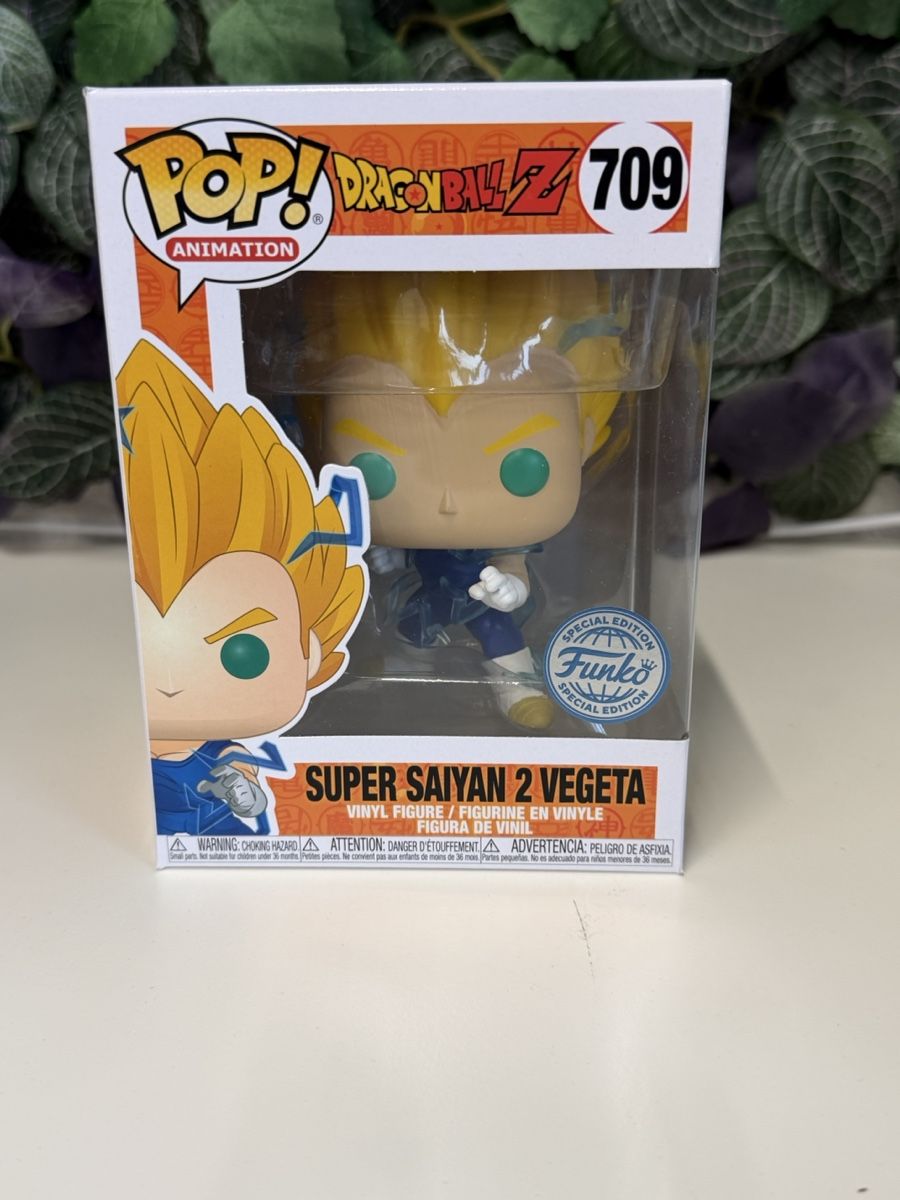 Funko Pop! Dragon Ball Z - Super Saiyan 2 Vegeta #709 (Neuf avec ...