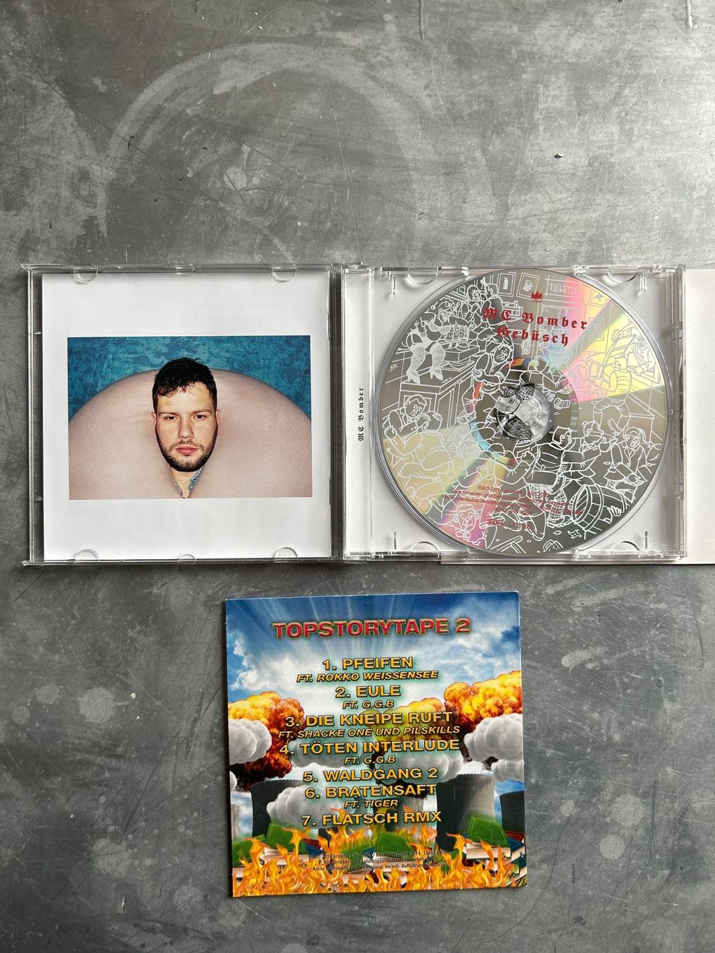 MC Bomber - Gebüsch + Topstorytape 2 / CD Paket RAR (Gebraucht) in ...