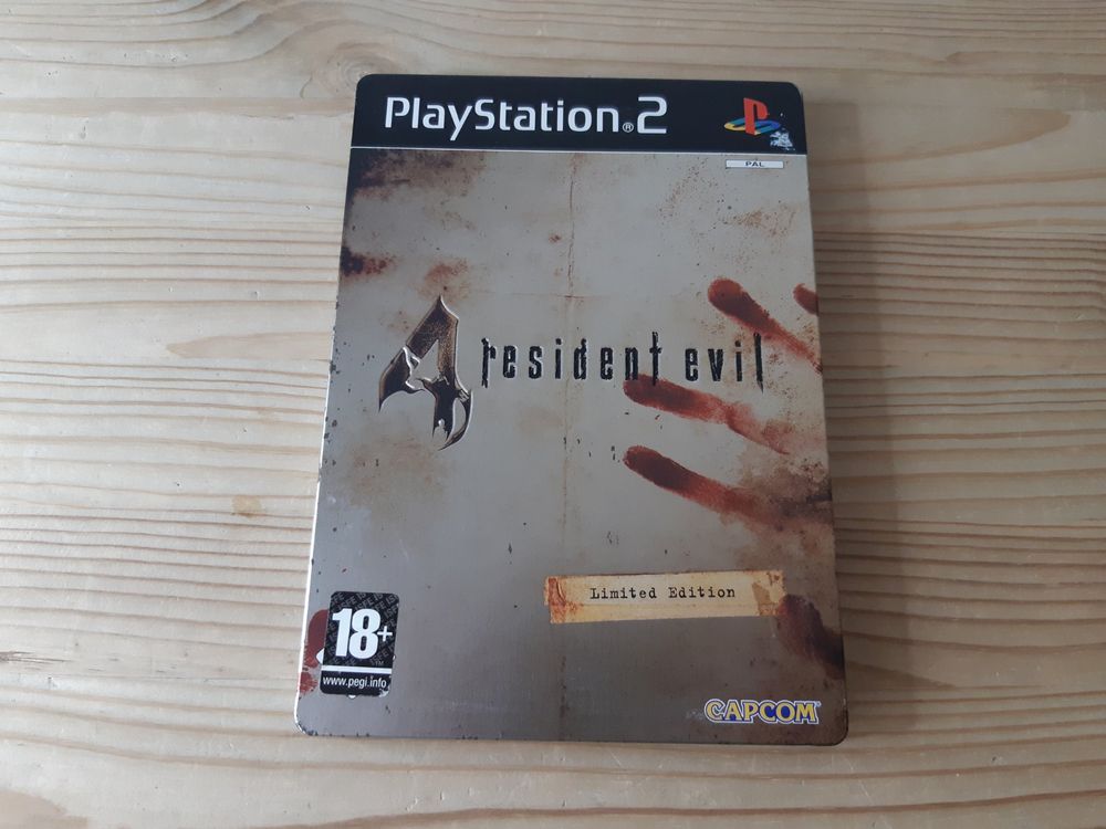 Resident Evil 4 Special Limited Edition Steelbook DE PS2 (Gebraucht) in ...