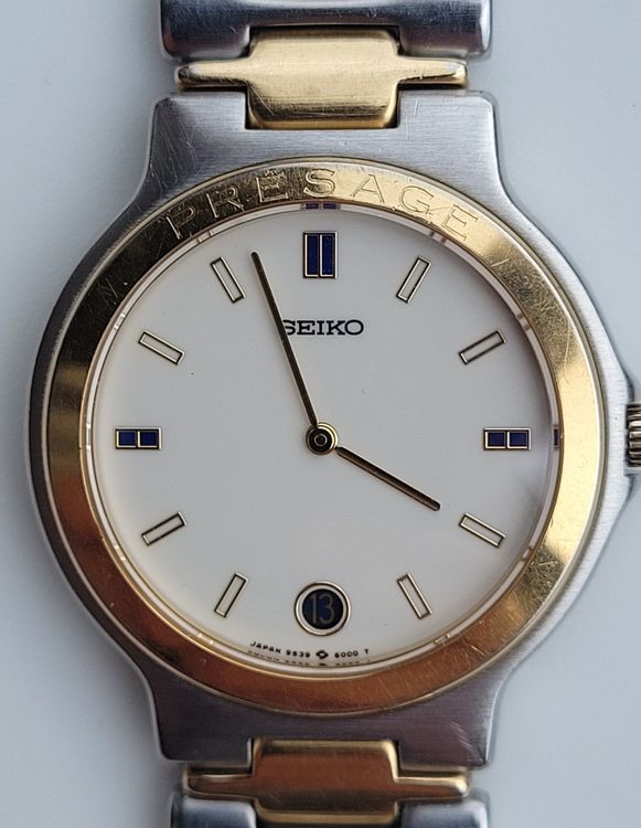SEIKO QUARTZ PRESAGE 9539-6000 VINTAGE 1988 HAQ JAPAN 33mm (Gebraucht ...