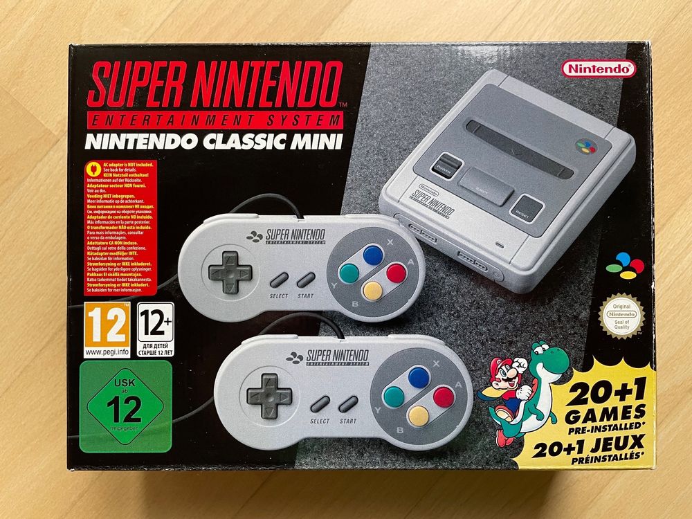 Nintendo Classic Mini - Super Nintendo Entertainment System (Gebraucht ...