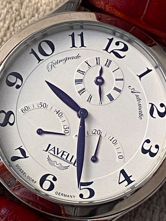 Sammleruhr JAVELLE Retrograde neu, ungetragen, perfekt | Kaufen auf Ricardo