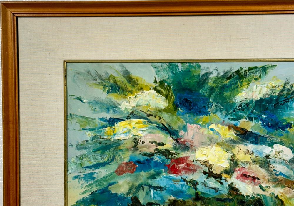 Abstrakte Stilleben Gemälde Signiert/Verso. Beschriftet (Gebraucht) in Root für CHF 10 – mit ...