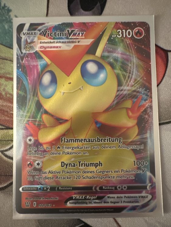 Victini VMAX - Top Zustand! - Pokémon Karte zu verkaufen! (Neu (gemäss ...