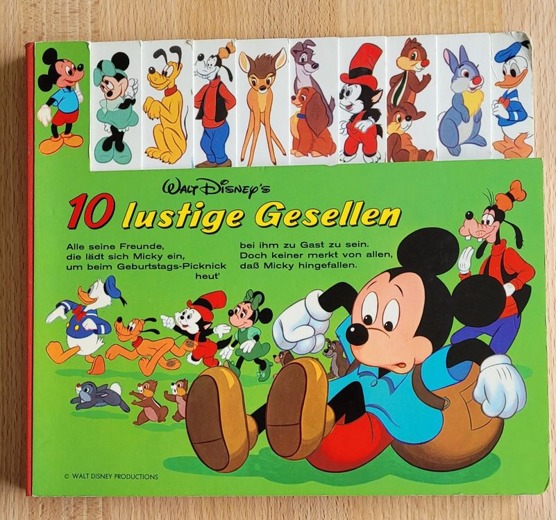 Walt Disney's Prod. 10 lustige Gesellen von Micky Maus (Gebraucht) in ...