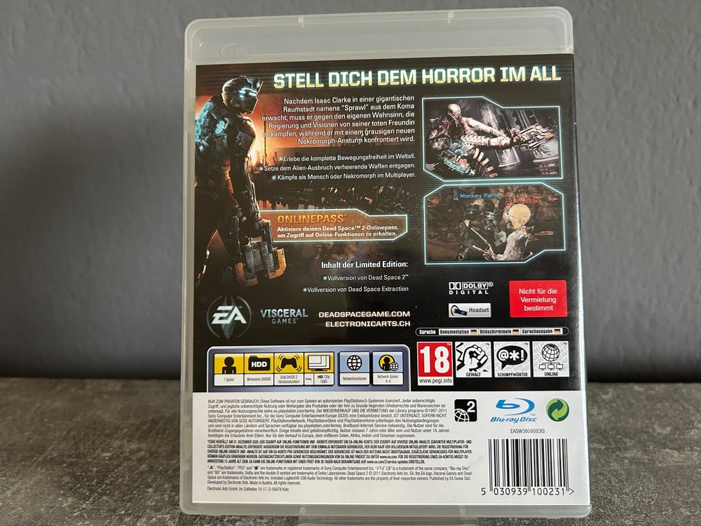 Dead Space: Extraction - PS3 Move kompatibel (Gebraucht) in Oberglatt ...