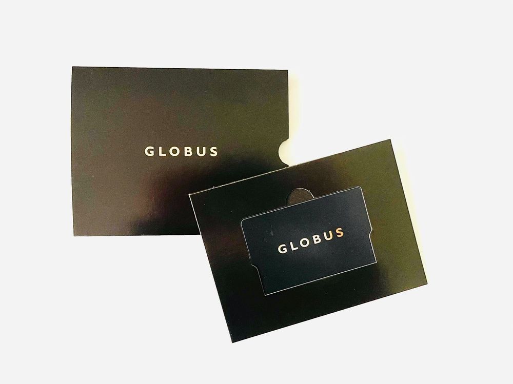 Carta Cadeau GLOBUS 100.- CHF (90.- CHF) (Neu und originalverpackt) in Zürich für CHF 90 – mit ...