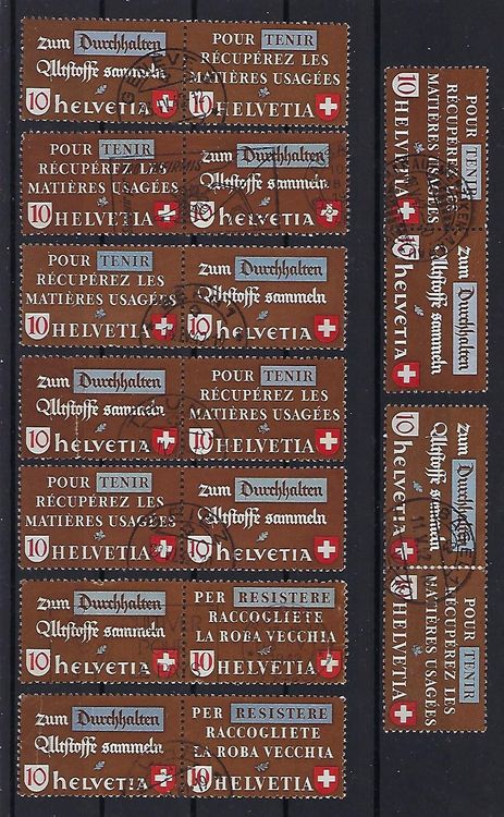 1942 Altstoff-Zusammenhängende Paare gest. | Kaufen auf Ricardo