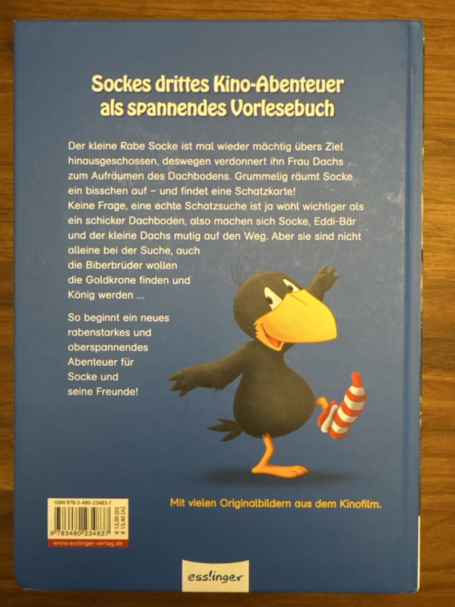 Der kleine Rabe Socke - Suche nach dem verlorenen Schatz (Gebraucht) in ...