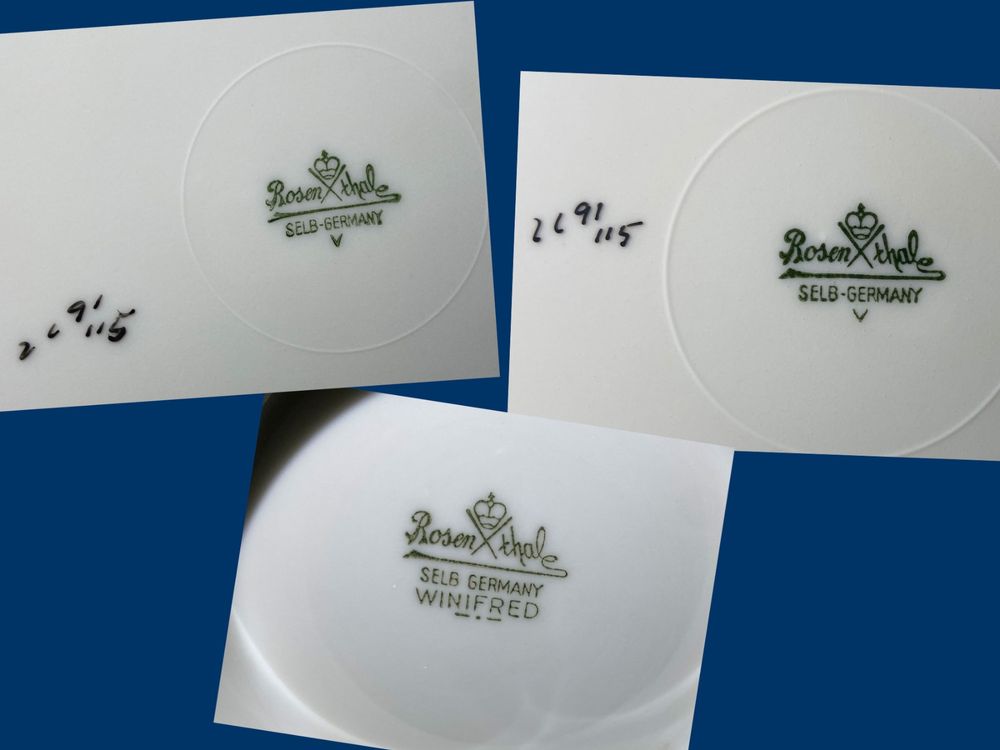 Abholung 24. Jan 🔵 Grosser Rosenthal-Service (Gebraucht) in Zürich für ...