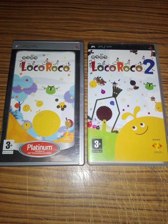 LocoRoco (1 + 2) mit Anleitung > De & Nl u.a.